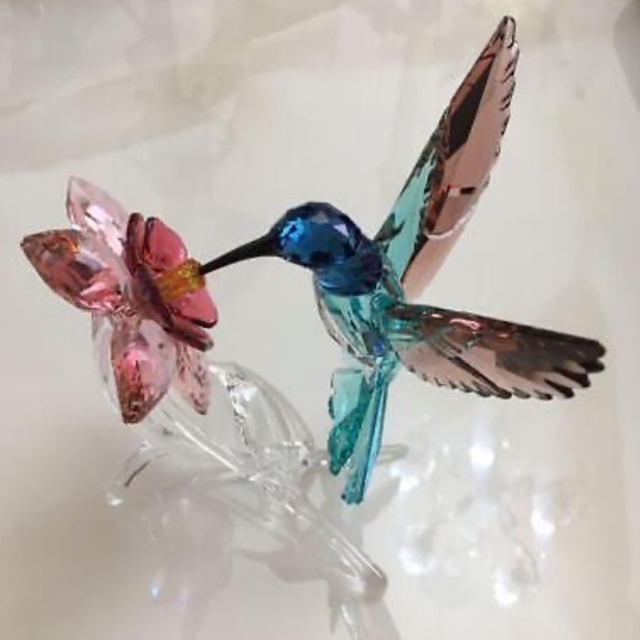 Swarovski | Accents | Swarovski Crystal Hummingbird | Poshmark